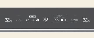 Press the button on the switchable controller to select the desired ...