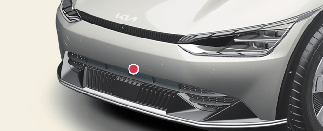 Active air flap system controls the air flap below the front bumper to ...