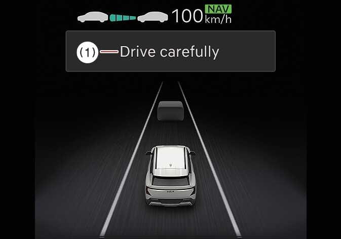 Navigation-based Smart Cruise Control pause/driver operation