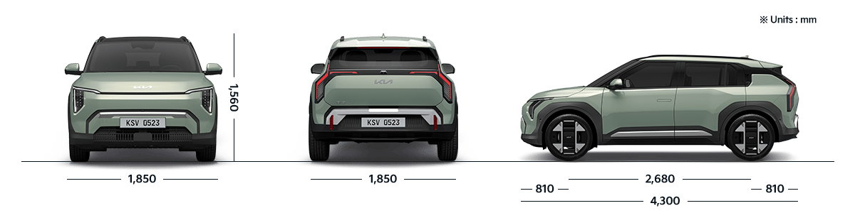 The Kia EV3 | Specifications | Futuristic SUV | Kia Global