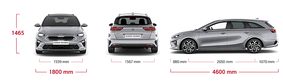 Especificaciones Kia Ceed Tourer | Kia Motors Iberia
