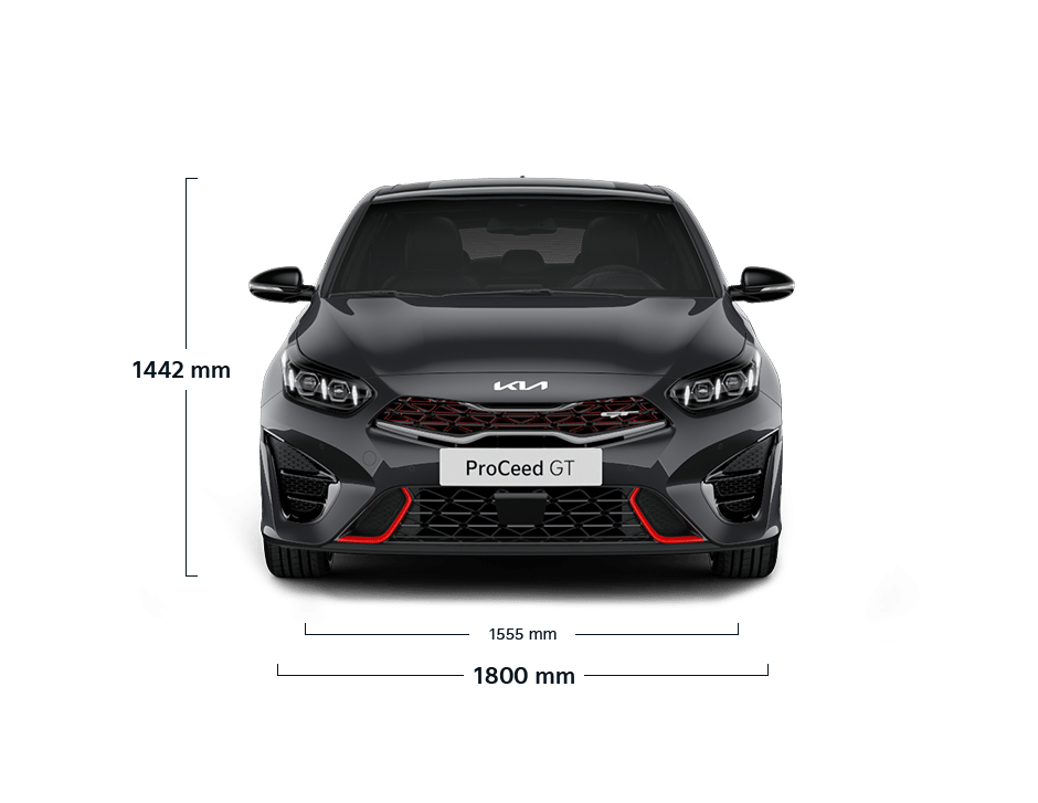 Špecifikácie ProCeed | Kia Sales Slovakia